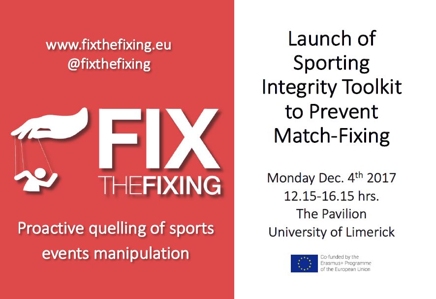 Fix the Fixing: Launch of Sporting Integrity Toolkit – PESS News ...