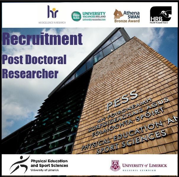 Recruitment – Post Doctoral Researcher in Physical Activity and Health ...