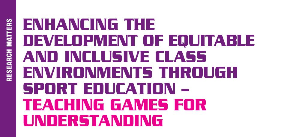 Publication: Enhancing the development of equitable and inclusive class ...